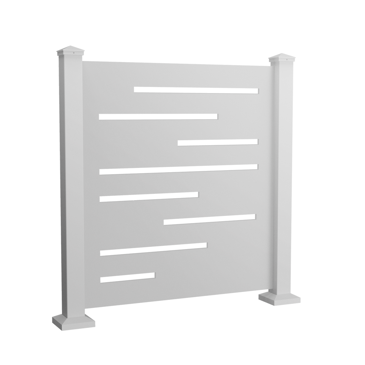 White Composite Fence Panels [Best Prices]