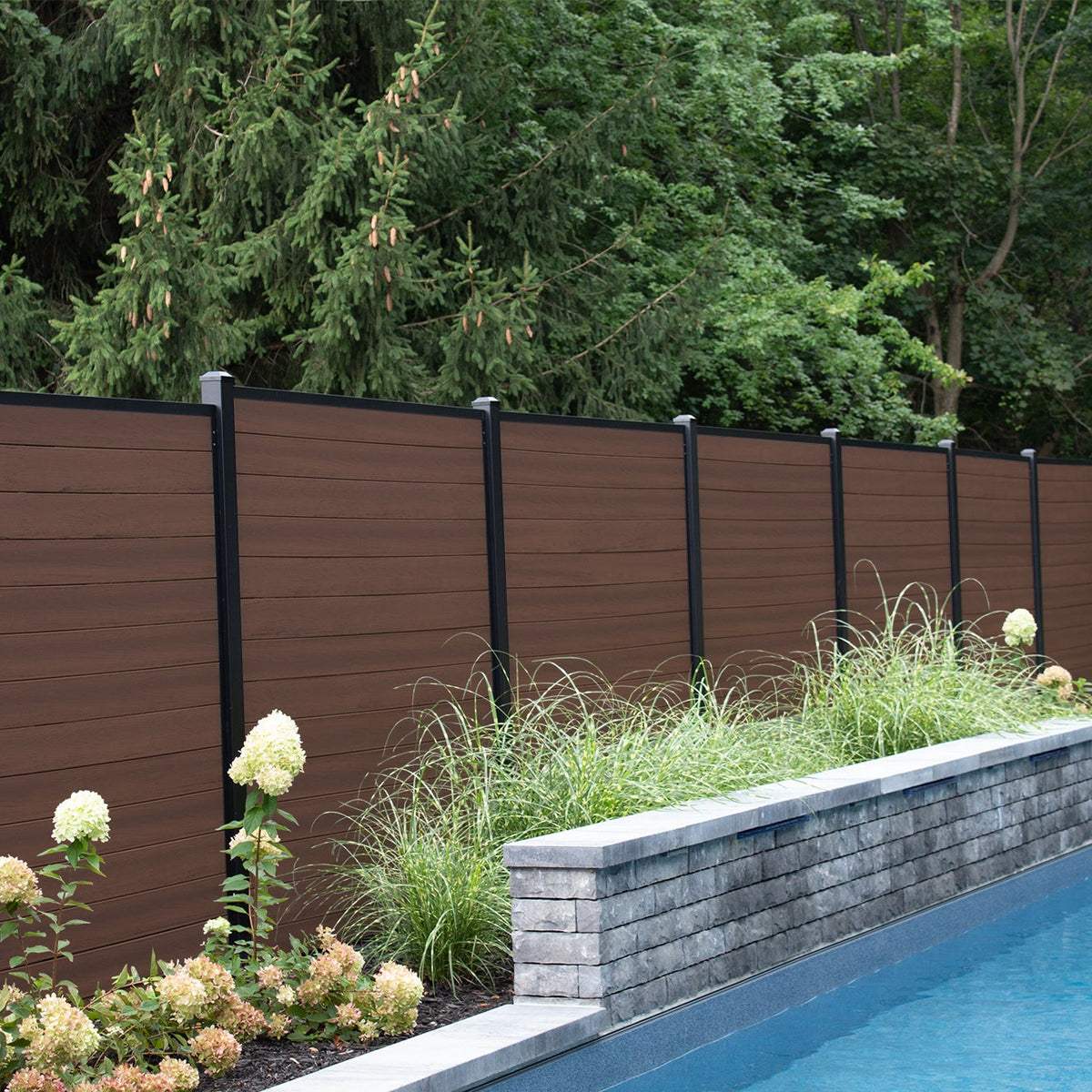 7 Foot Fence Panels | Tall Composite Privacy Fencing – Composite Deck ...