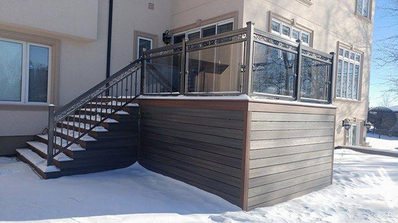 Aluminium Deck Railings Canada, USA - Composite Deck Direct