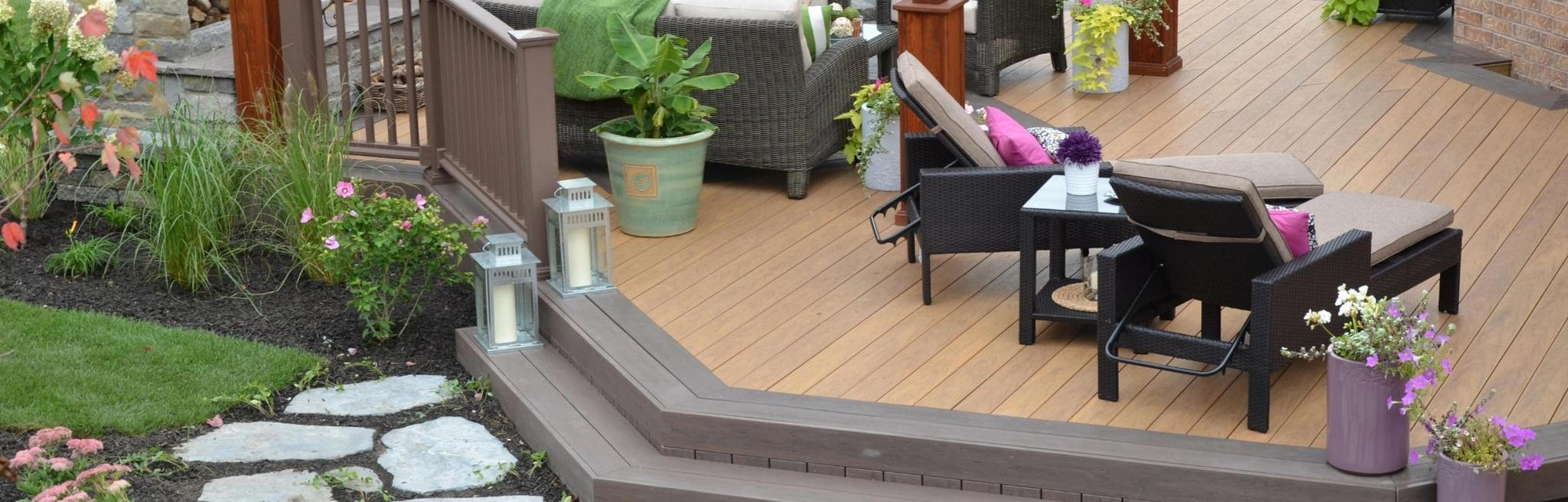 Composite Decking Design Idea Gallery | Composite Deck Direct